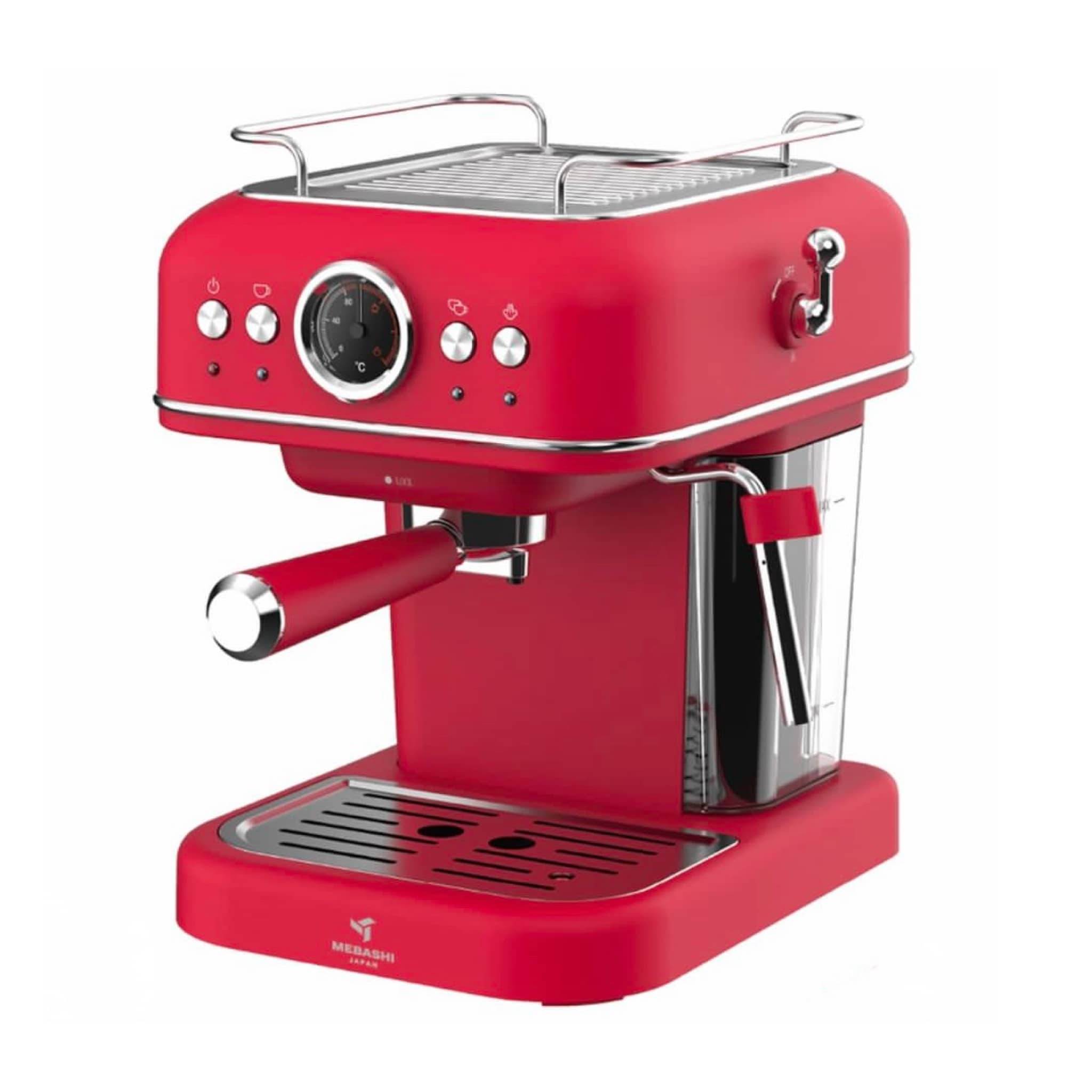 اسپرسوساز مباشی مدل ME-ECM2049 قرمز - خرید لوازم خانگی برقی و غیربرقی | ونتی شاپ
